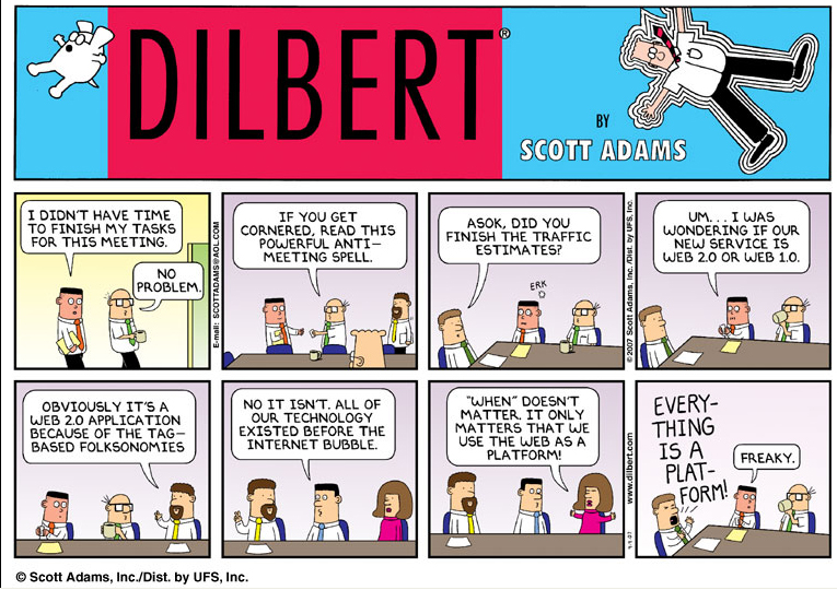 Dilbert on Web 2.0 | Do the Word
